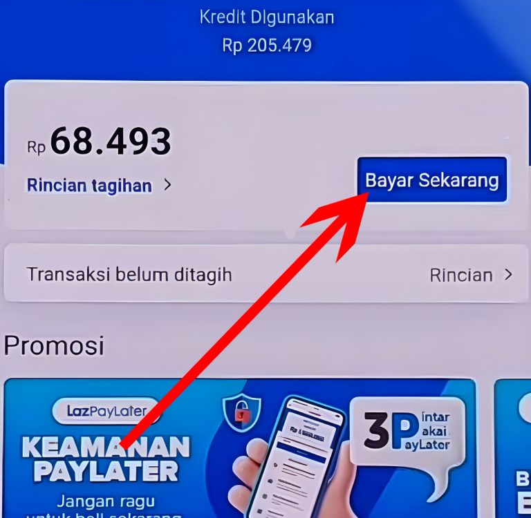 Cara Membayar Lazada PayLater (dengan Gambar) Paling Baru